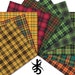 Fall Plaid-digital Scrapbook Papers-commercial Use-preppy Patterns ...