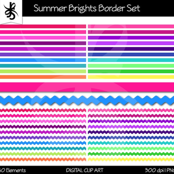 Digital Borders - Etsy