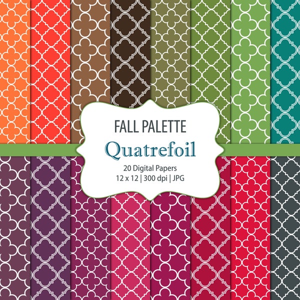 Quatrefoil Lattice - Etsy