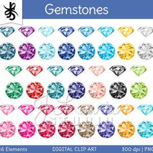 Gemstones Digital Clipart-gems-jewelry Graphics-jewels-diamonds ...