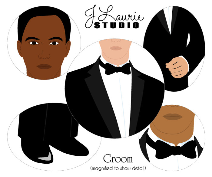 Wedding Digital Clipart-bride and Groom-printable Wedding | Etsy