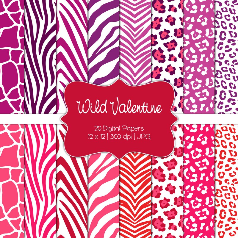 Animal Print Papers - Etsy