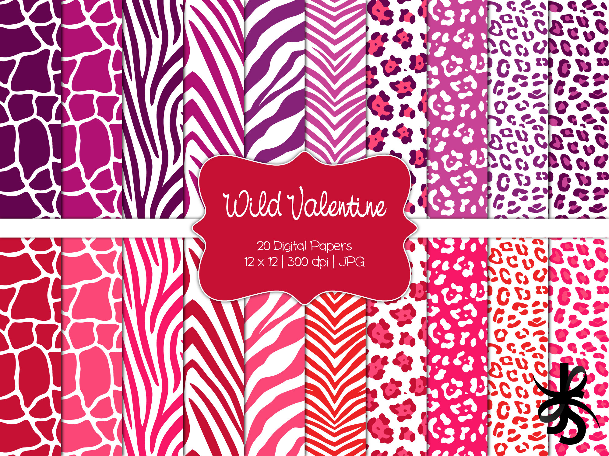 Zebra Print Clip Art