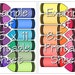 Digital Clipart Colorful Crayon Labels-printable-crayola Colors-instant ...