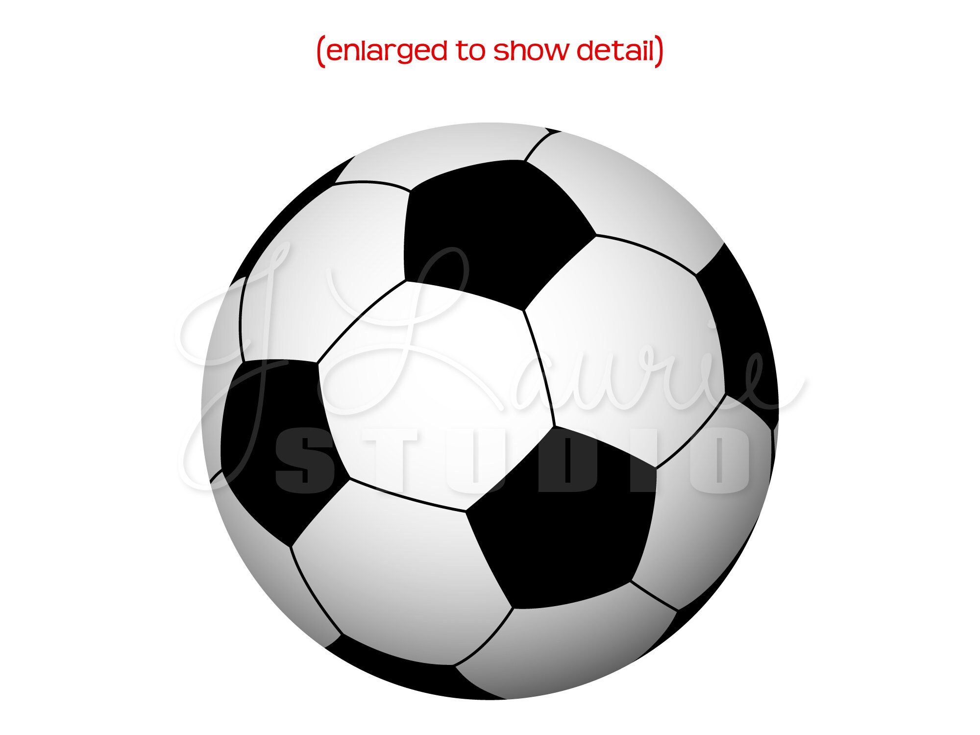 Soccer-digital Clipart-commercial - Etsy