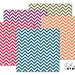 Chevron-fall Colors-digital Scrapbook Papers-commercial - Etsy