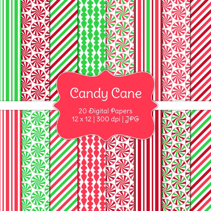 Peppermint Red - Etsy