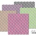 Chevron-fall Colors-digital Scrapbook Papers-commercial Use-geometric ...