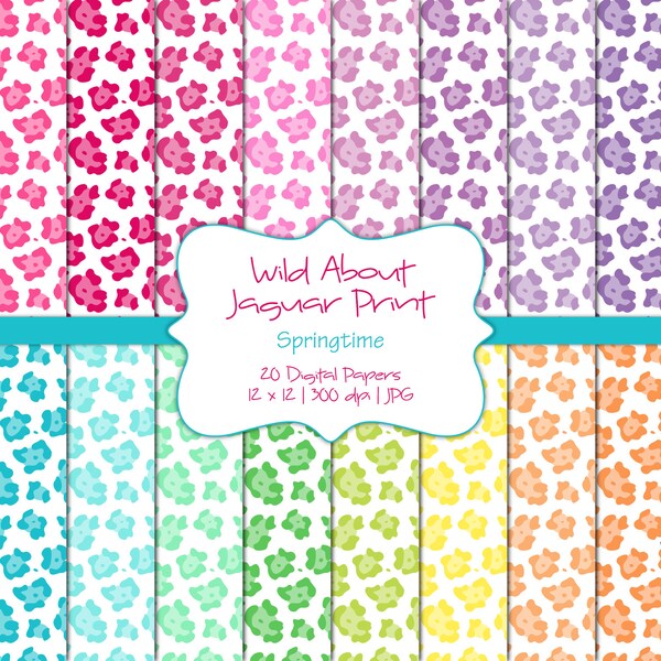 Animal Print Papers - Etsy