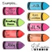 Digital Clipart Colorful Crayon Labels-printable-crayola Colors-instant ...