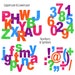 Digital Alphabet Letters Clipart Set-colorful - Etsy