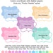 Digital Clipart Frames-pretty Pastels-frames-text Boxes-baby-borders ...