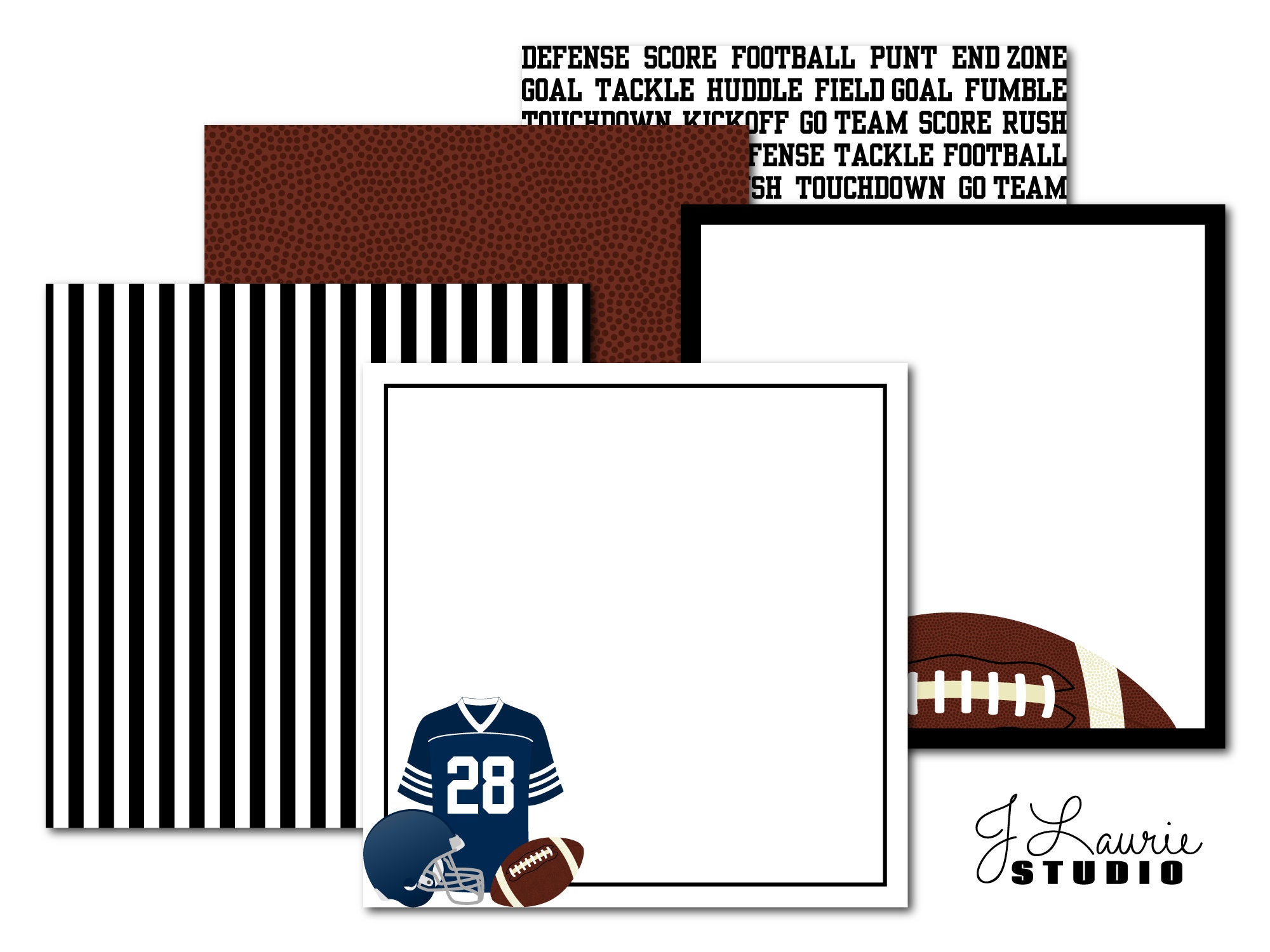 Football Page Borders