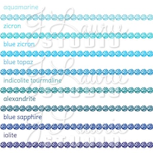 Digital Clipart-gemstone Borders-elements-jewels-digital Borders ...