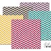 Chevron-fall Colors-digital Scrapbook Papers-commercial - Etsy