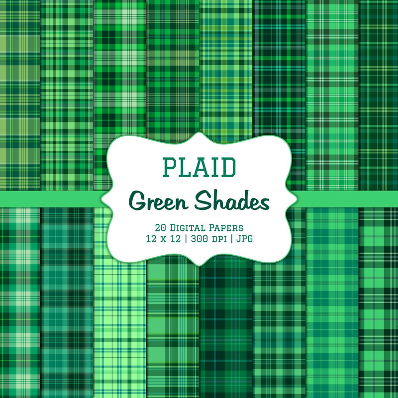 Preppy St Patrick's Day Background - Etsy