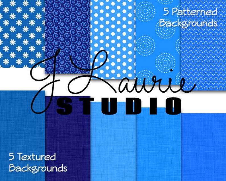 Birthday Clipart & Digital Paper | Etsy