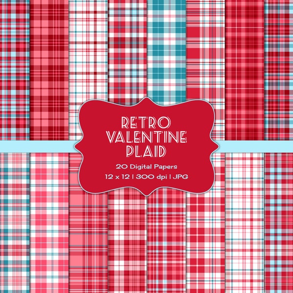 Red Preppy Background - Etsy