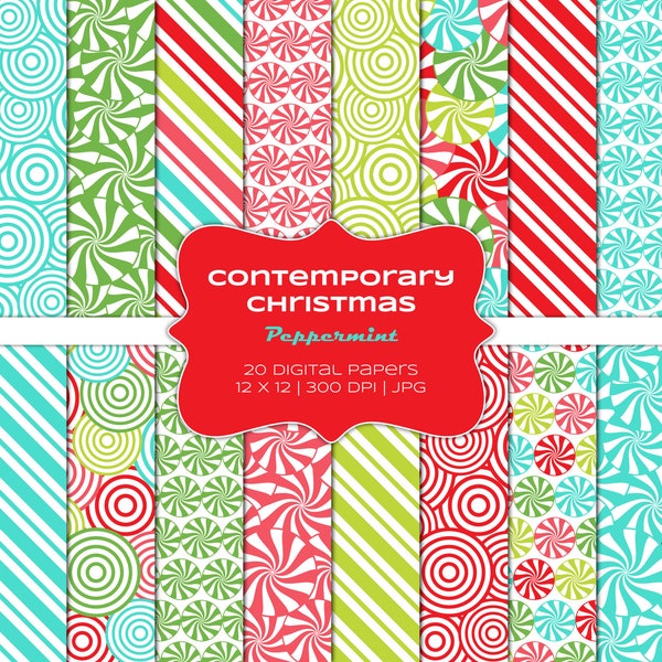 Peppermint Red - Etsy