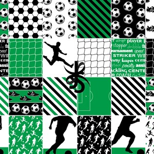 Soccer-digital Scrapbook Papers-commercial Use-net-ball-football-field ...