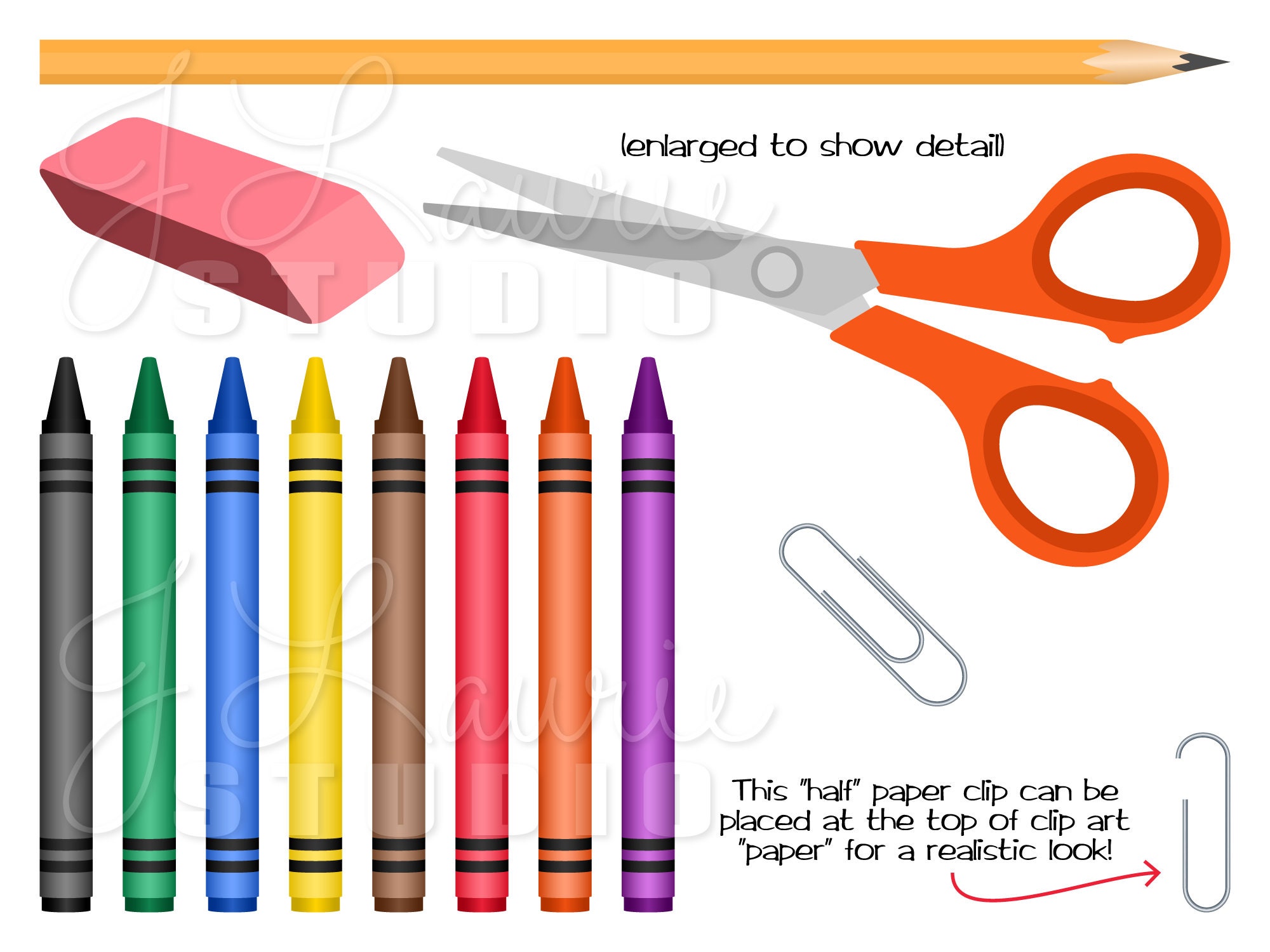 Back to School-digital Paper Clipart Set-commercial - Etsy