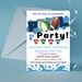 Football Pool Birthday Party Invitation Template, Sports Invite, Boy ...