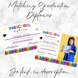 Pre-k Graduation Invitation | Preschool Ceremony | Pre-school Party ...