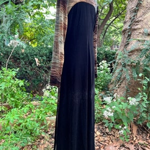 Mrs. Roper X Lady Guinevere:vintage 90s Velour Caftan Style Dress dress ...