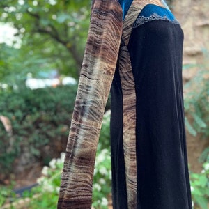 Mrs. Roper X Lady Guinevere:vintage 90s Velour Caftan Style Dress dress ...