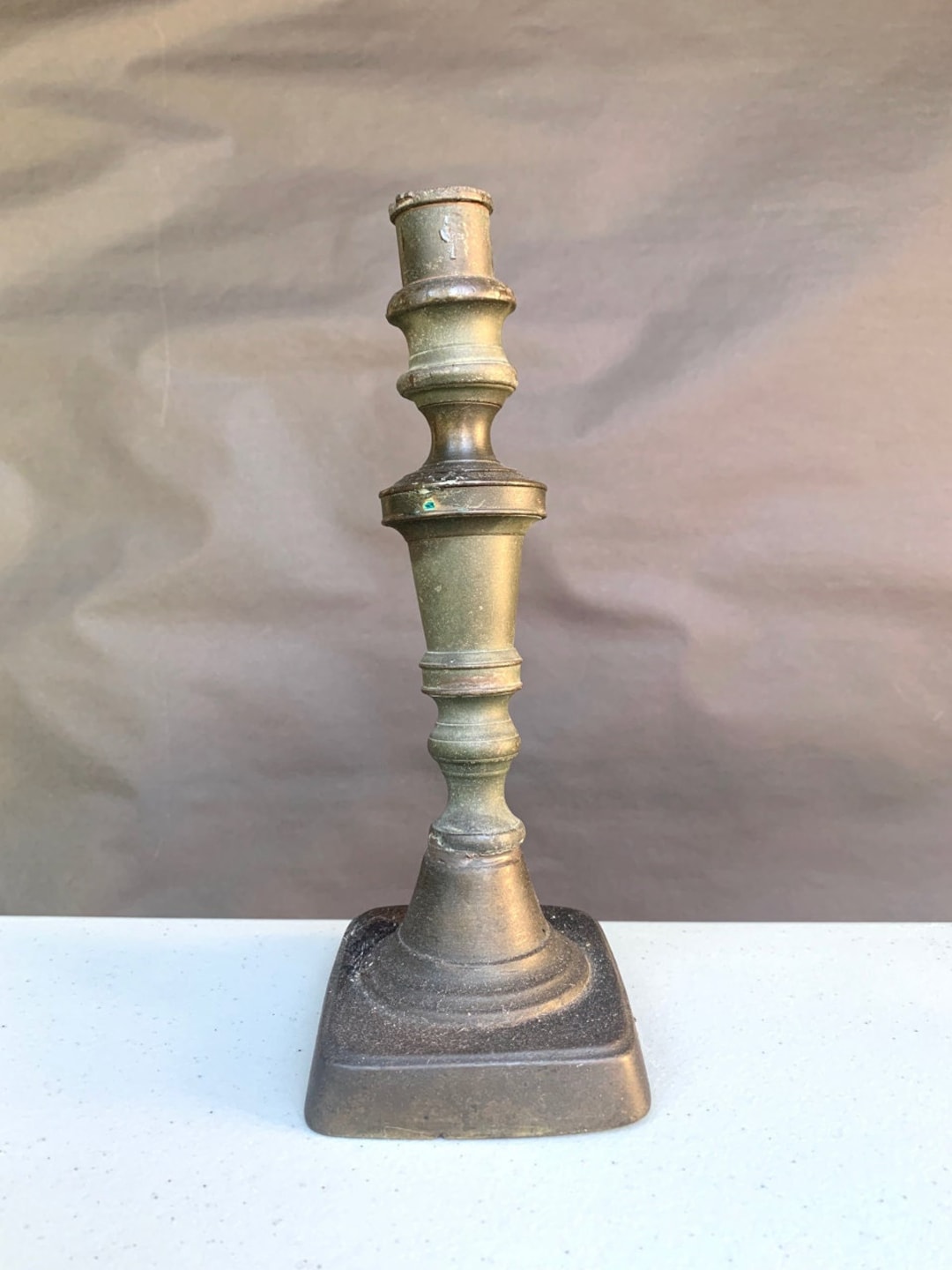 Antique Vintage Metal Candlestick With Lots of Personality - Etsy