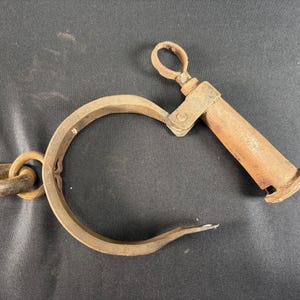 Vintage Antique Handcuffs Shackles Cuffs 16 Long - Etsy