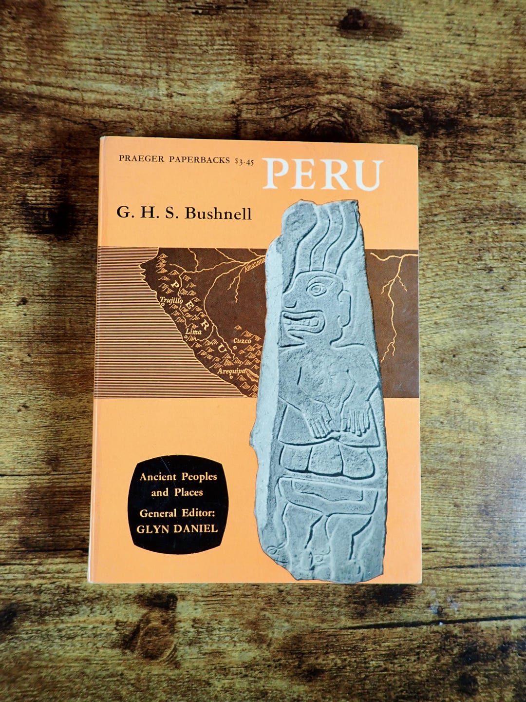 Vintage Book: Peru - Ancient Peoples and Places - by G.H.S. Bushnell ...