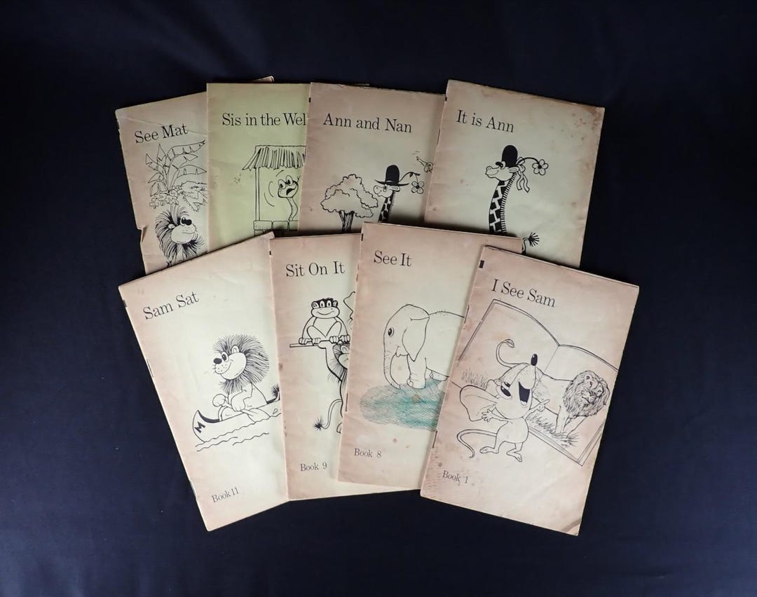 8 Vintage I See Sam Books From the Early 1970s - Etsy