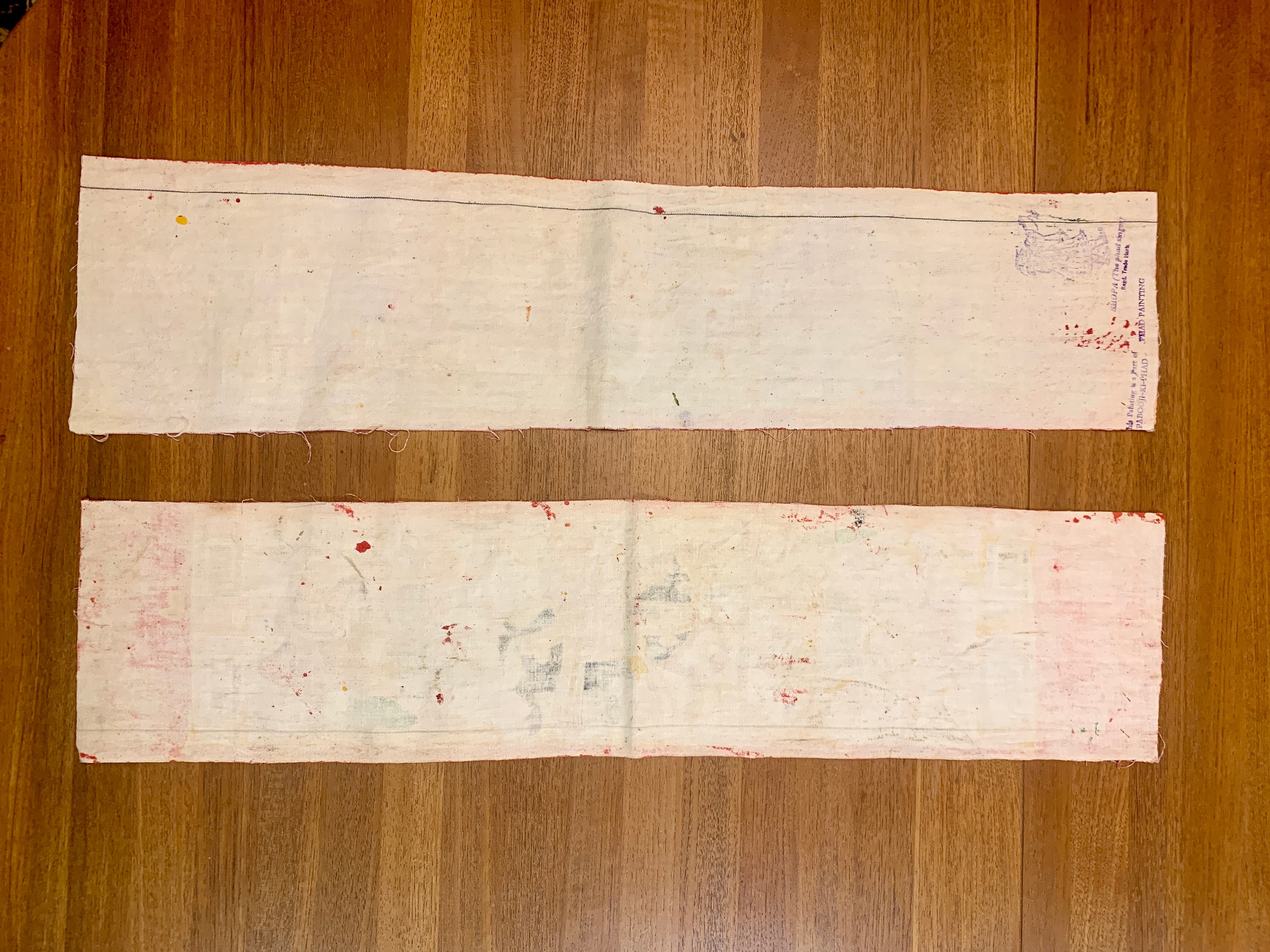 Vintage Phad Paintings Part of Pabuji-ki-phad From India Religious ...