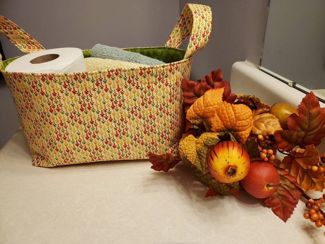 Ladyinstitches, Fabric Box, Fabric Basket, Storage Basket, Sewing ...