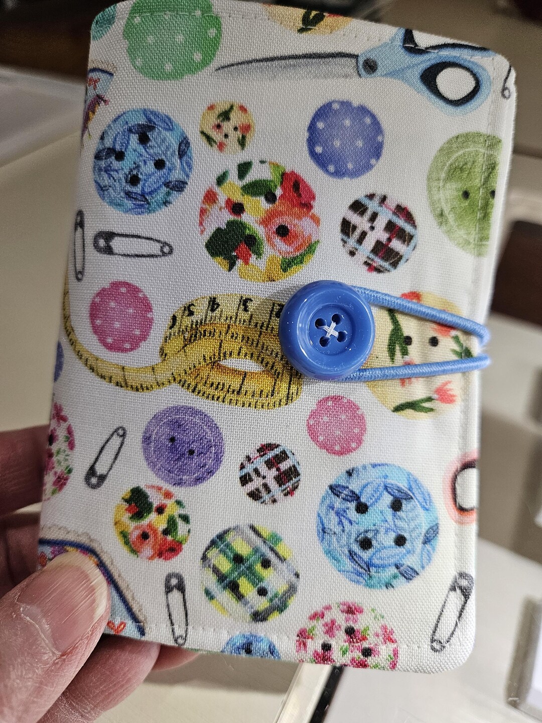 Floral Fabric Needle Case: Sewing Needle Storage Wallet - Etsy