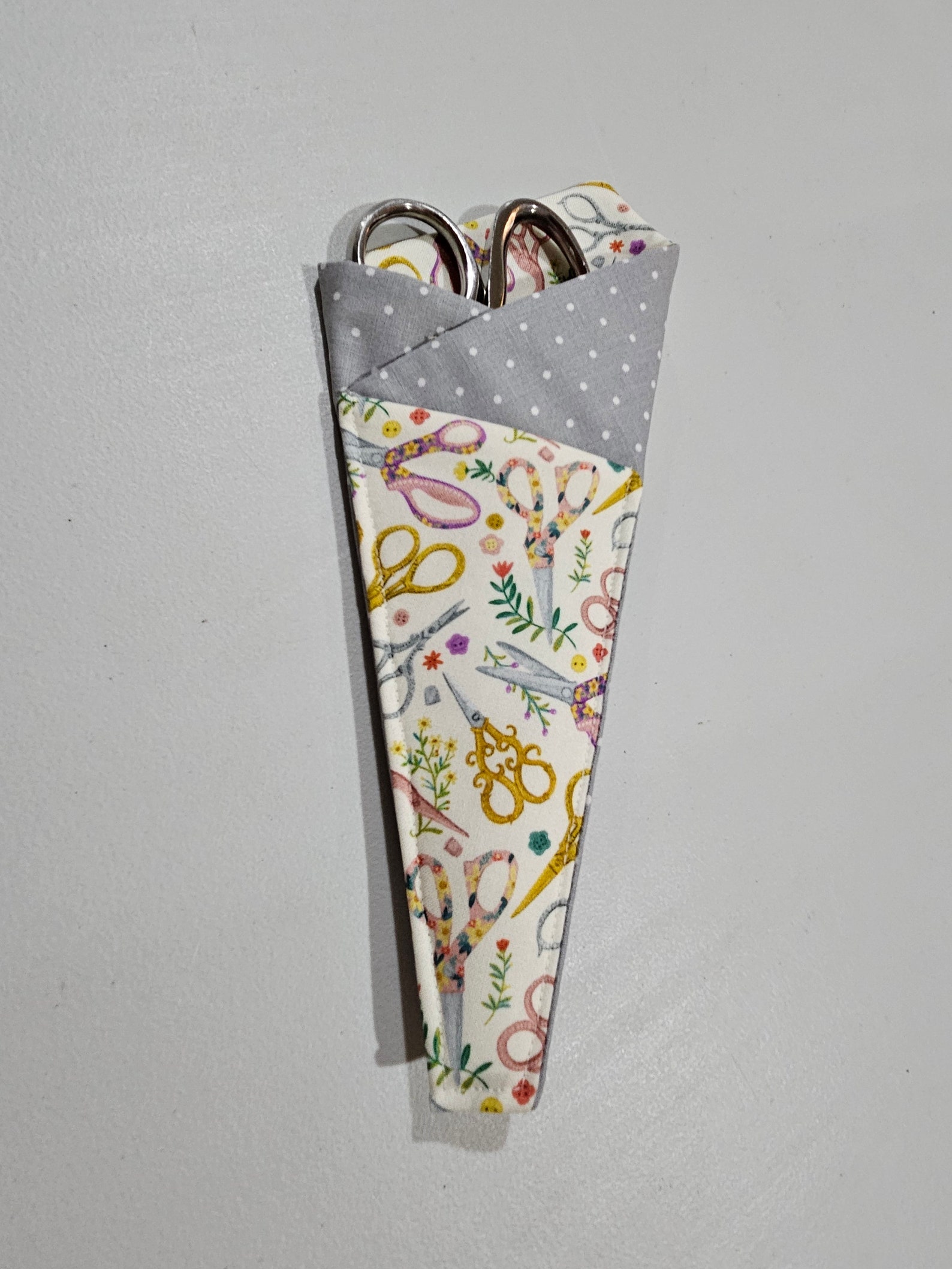 Fabric Scissors Holder: Sewing Accessory Gift for Quilter - Etsy
