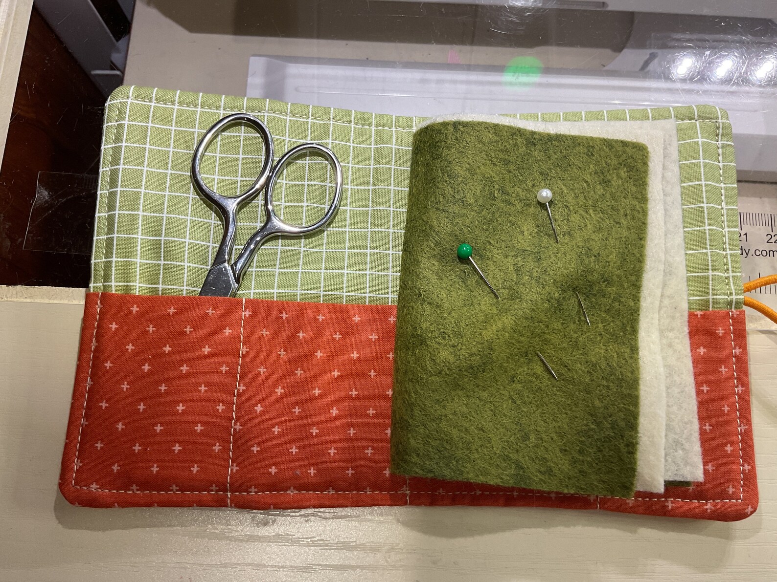 Floral Fabric Needle Case: Sewing Needle Storage Wallet - Etsy