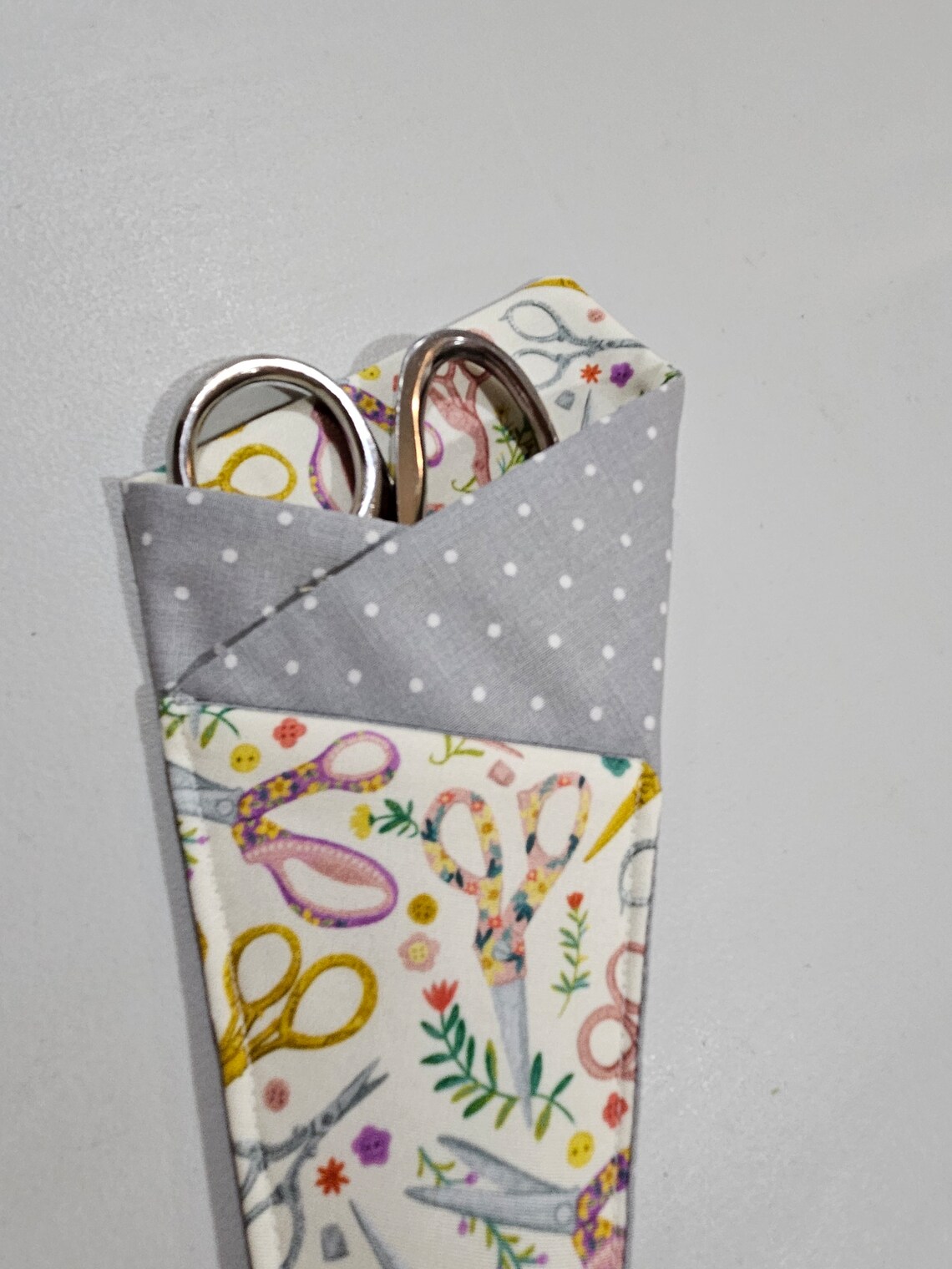 Fabric Scissors Holder: Sewing Accessory Gift for Quilter - Etsy