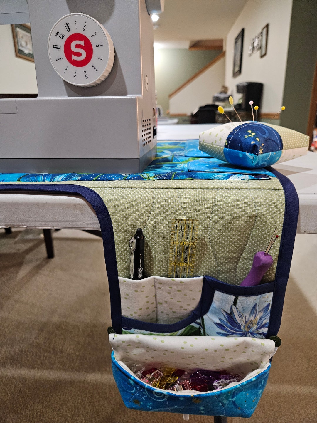 Sewing Machine Space Station With Cargo Bay and Pin Pod - Etsy