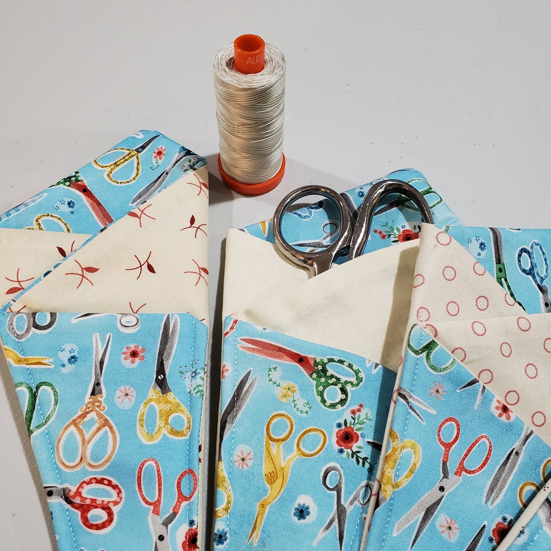 Fabric Scissors Holder: Sewing Accessory Gift for Quilter - Etsy