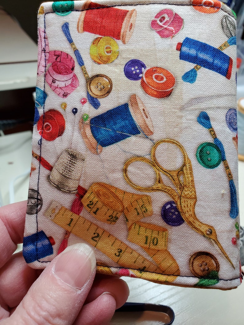 Needle case Fabric case for needles storage wallet for | Etsy