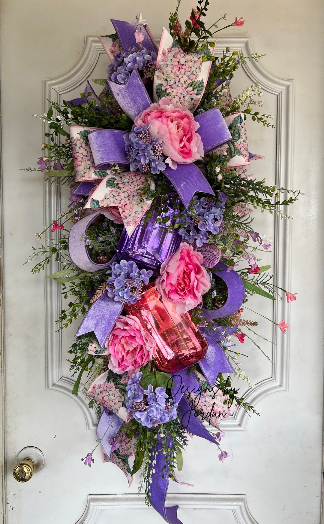 Spring Swag, Summer Swag, Home Sweet Home, Spring Wreath, Summer Wreath ...