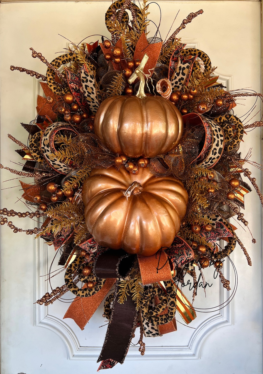Fall Wreath, Pumpkin Wreath, Thanksgiving Wreath - Etsy