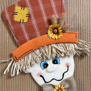 Fall Scarecrow Wreath Attachment TUTORIAL ONLY, Fall Wreath Attachment ...