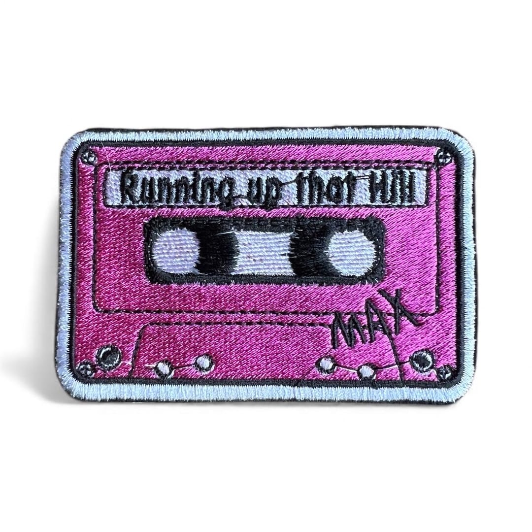 Max Cassette Tape Iron on Patch - Etsy