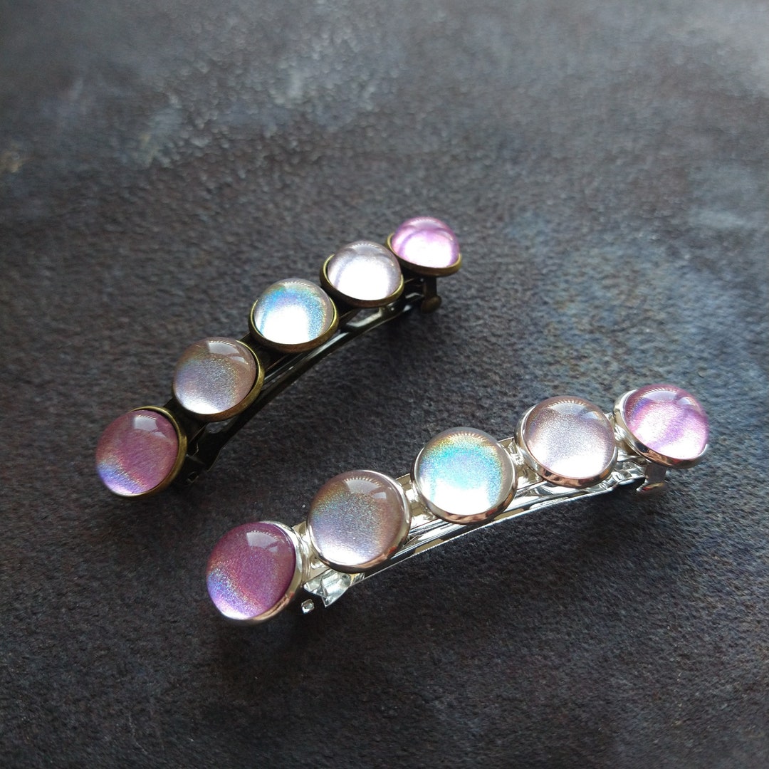 Hair Barette, Hair Clip Barrette, French Barrette, Thin Hair Barrette ...