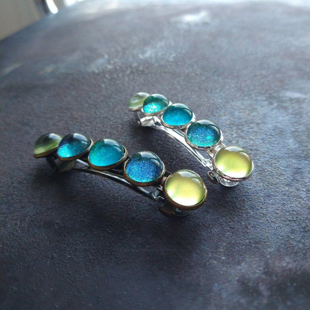 Hair Barette, Hair Clip Barrette, French Barrette, Thin Hair Barrette ...