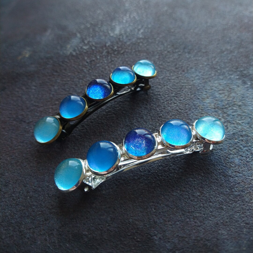 Hair Barette, Hair Clip Barrette, French Barrette, Thin Hair Barrette ...