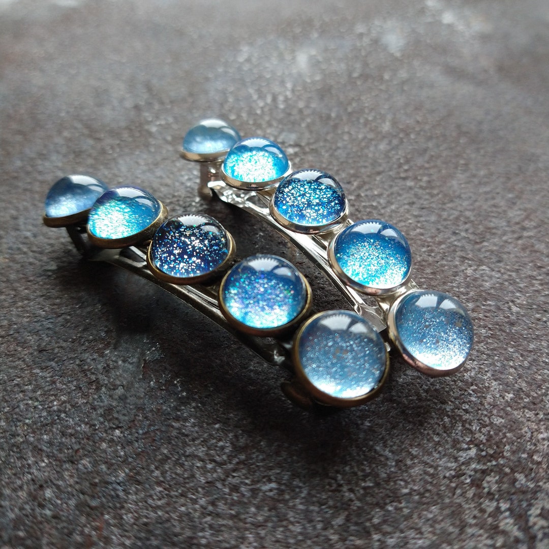 Hair Barette, Hair Clip Barrette, French Barrette, Thin Hair Barrette ...